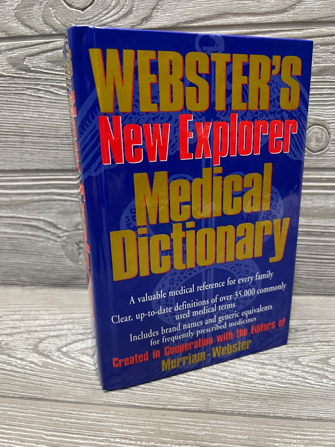 Vintage Webster’s New Explorer Medical Dictionary 1999 Hardback Health ...