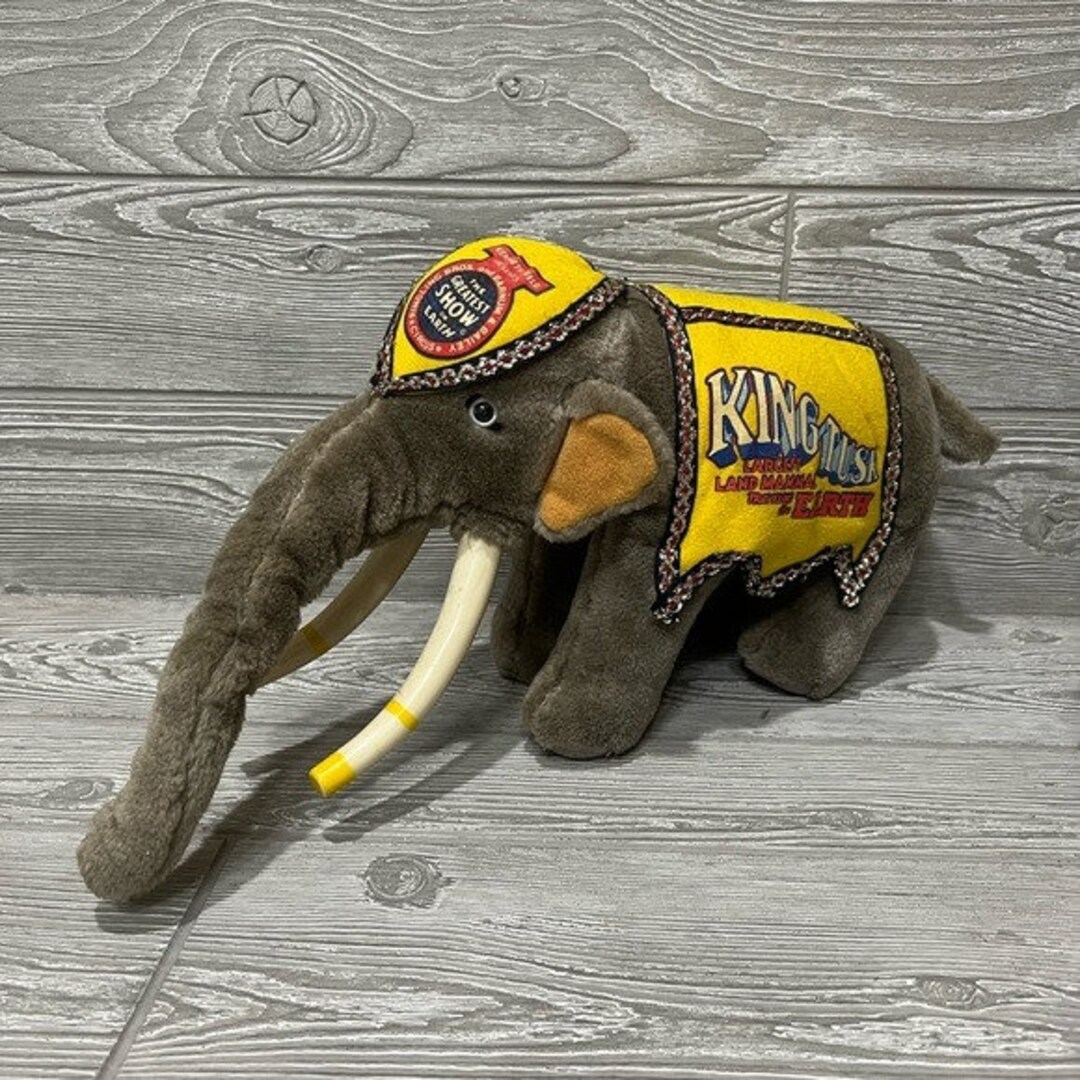 Vintage Ringling Brothers Barnum & Bailey Plush Large Elephant 1990s - Etsy