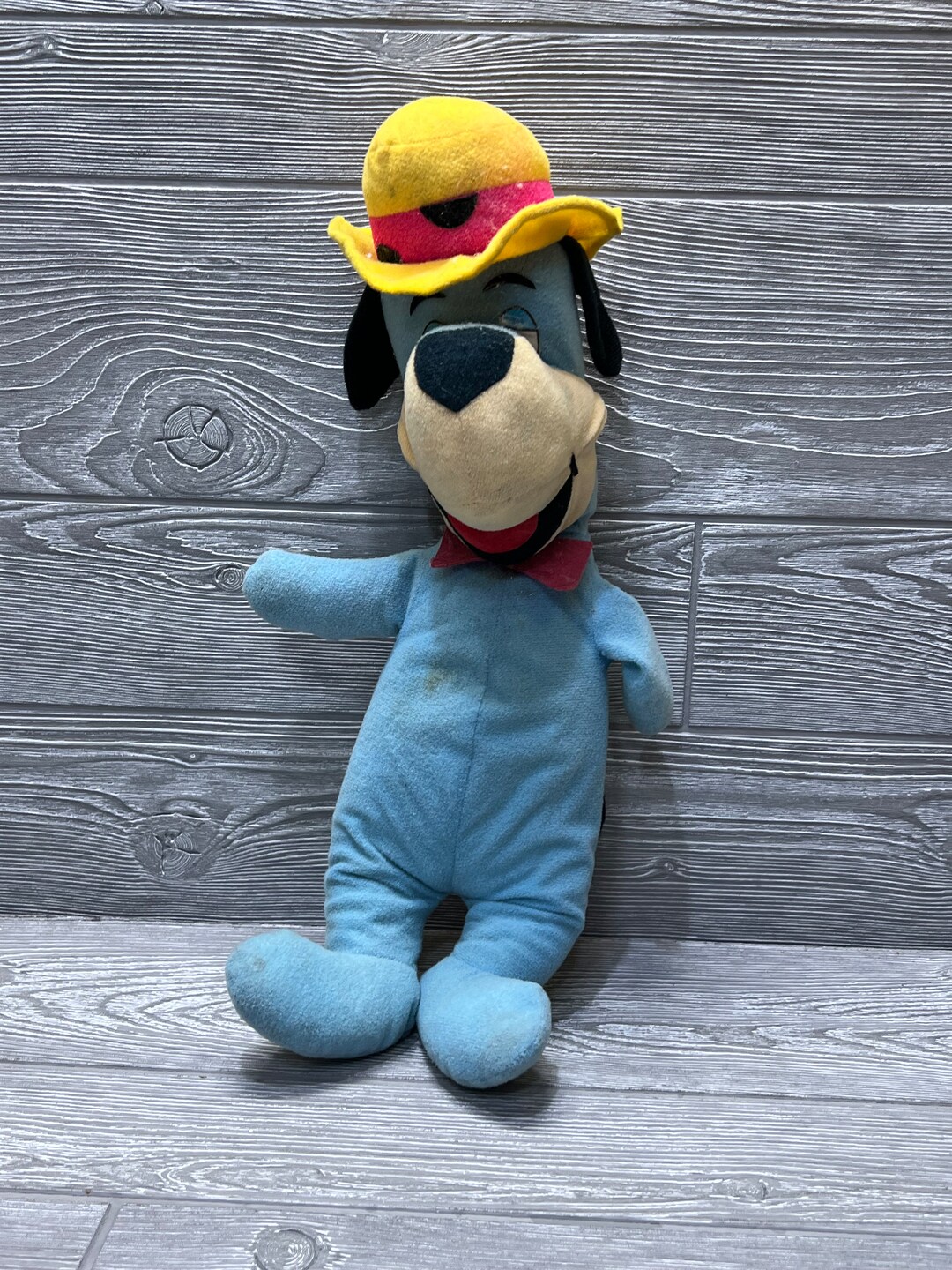 Vintage Huckleberry Hound Plush Cartoon Dog Mighty Star 1980 READ - Etsy