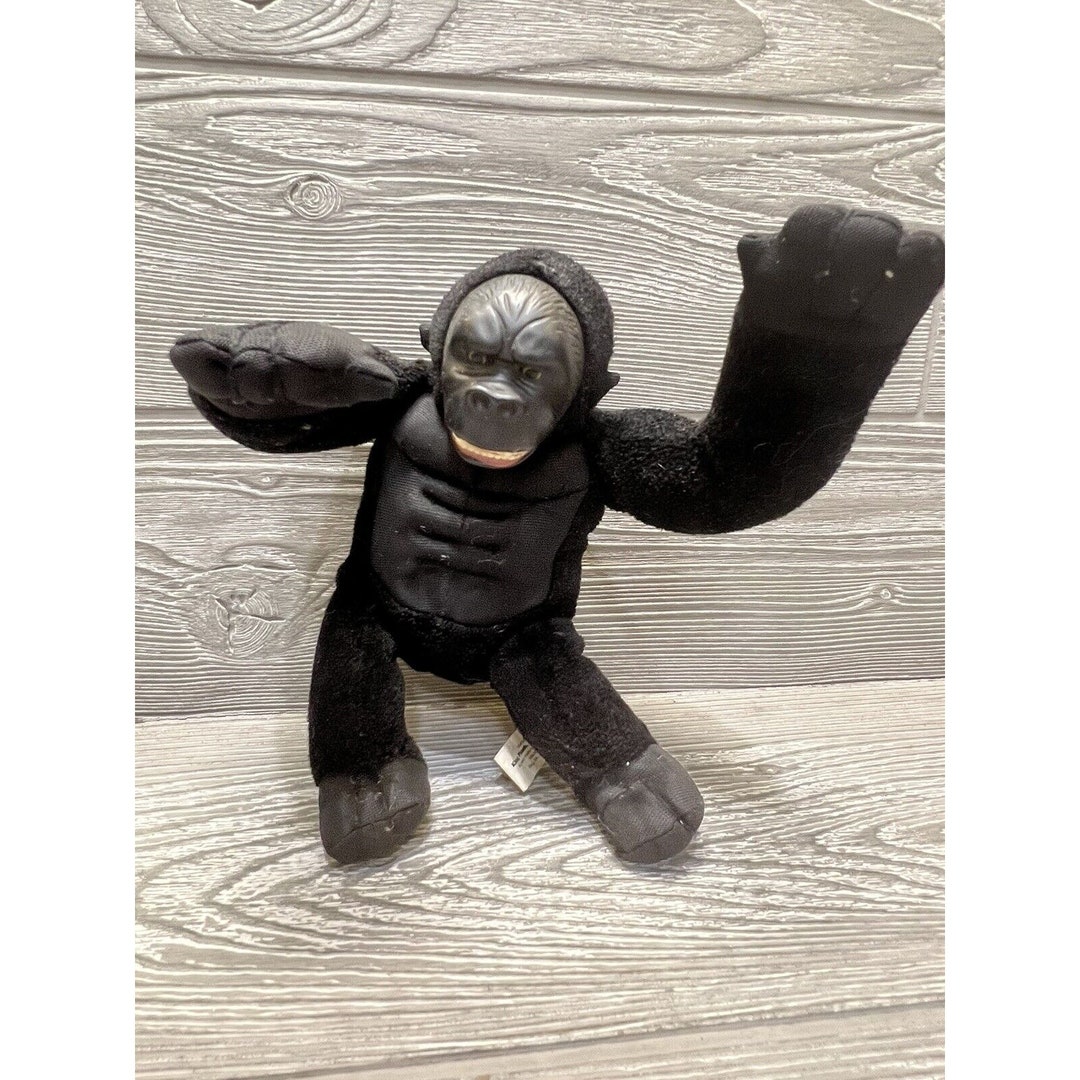 King Kong Plush 9” Rubber Face Small Stuffed Animal Movie Collectible ...