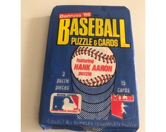 1988 Donruss Baseball Wax Box, Vintage Mlb Cards - Etsy