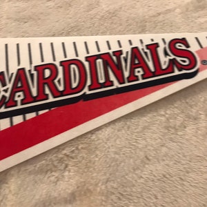 NWOT Vintage St. Louis Cardinals Full Size MLB Baseball Pennant - Etsy