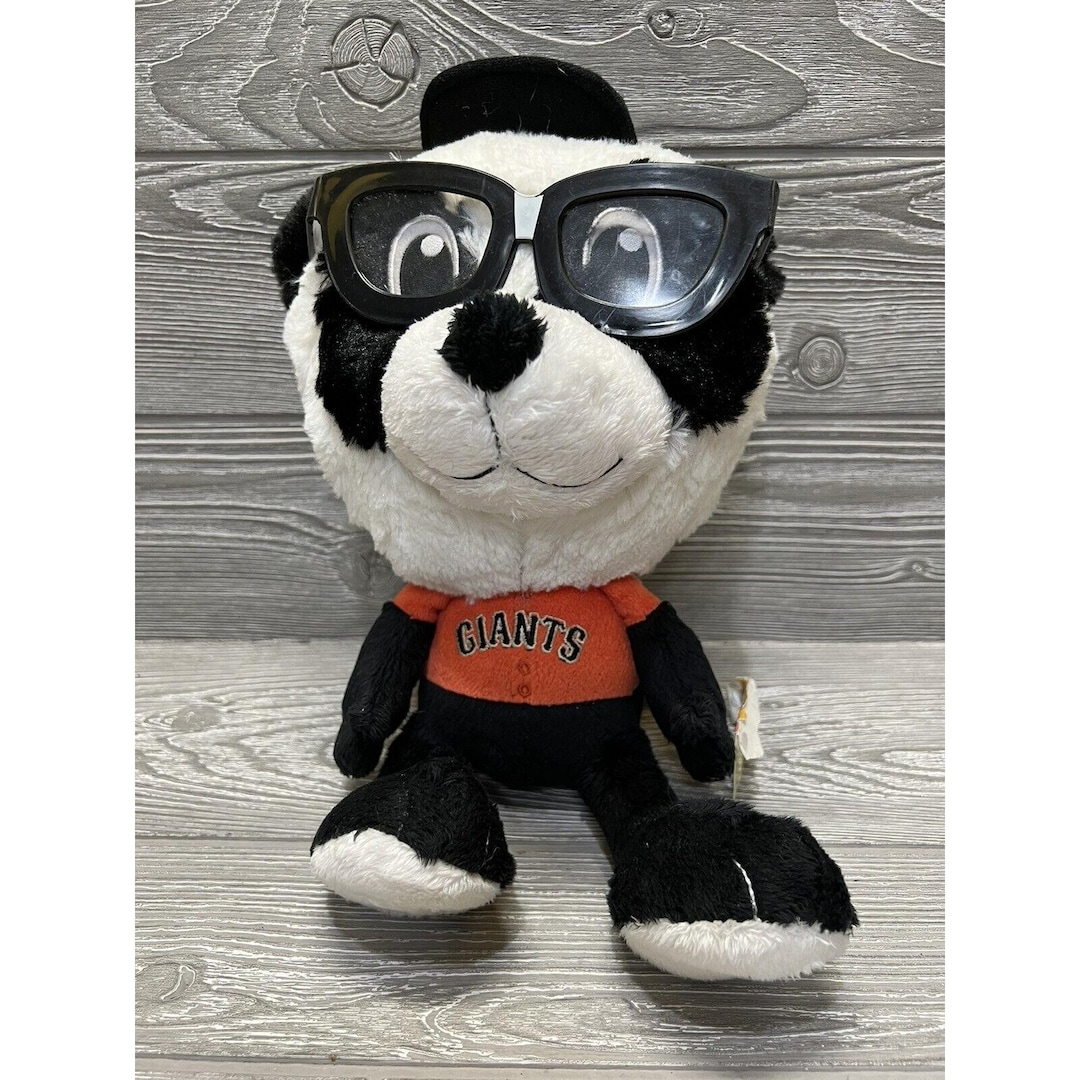 San Francisco Giants Study Buddy MLB Plush Stuffed Animal Nerd Panda ...