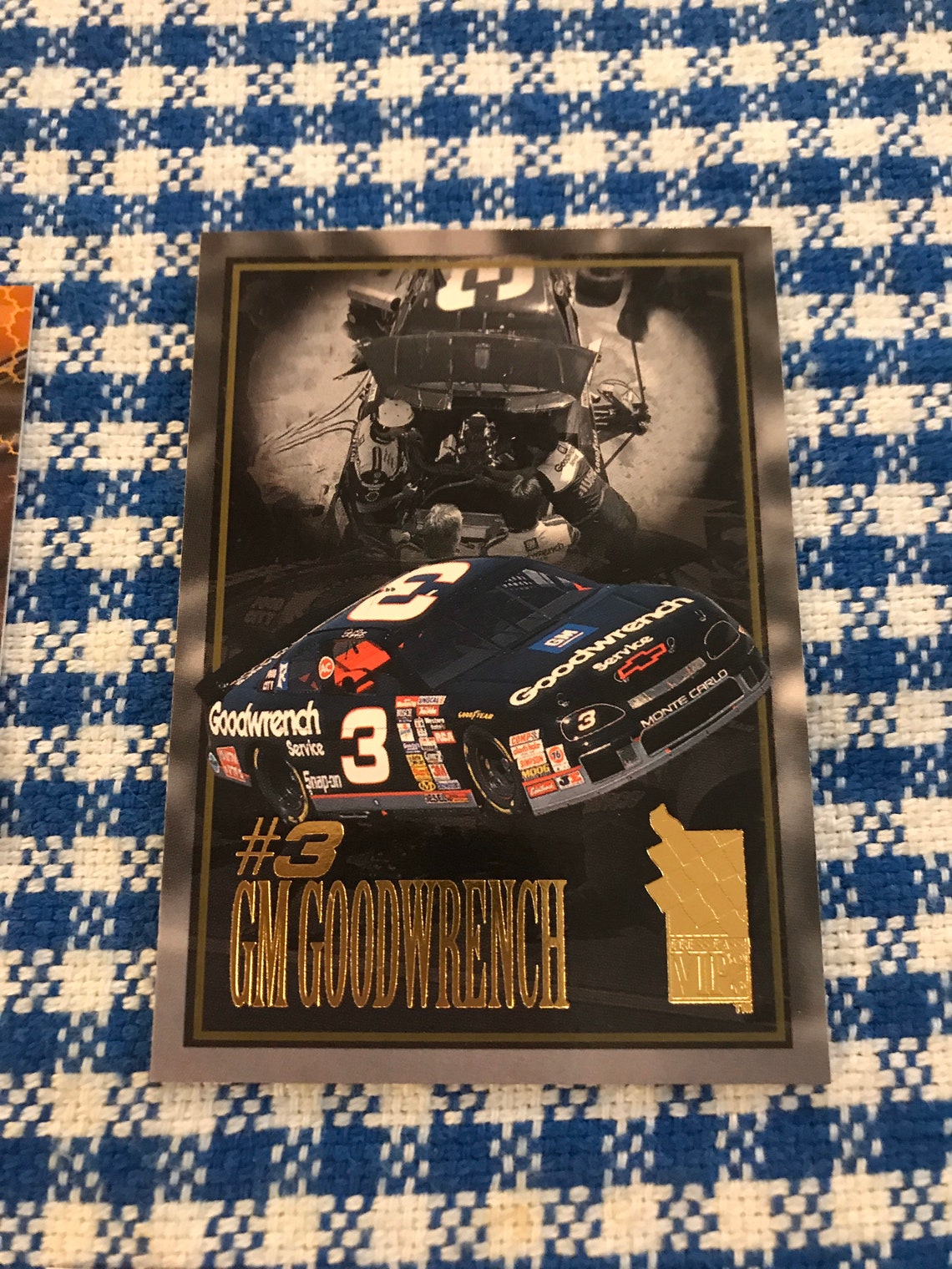 Four Dale Earnhardt 3 Car Racing Cards NASCAR | Etsy