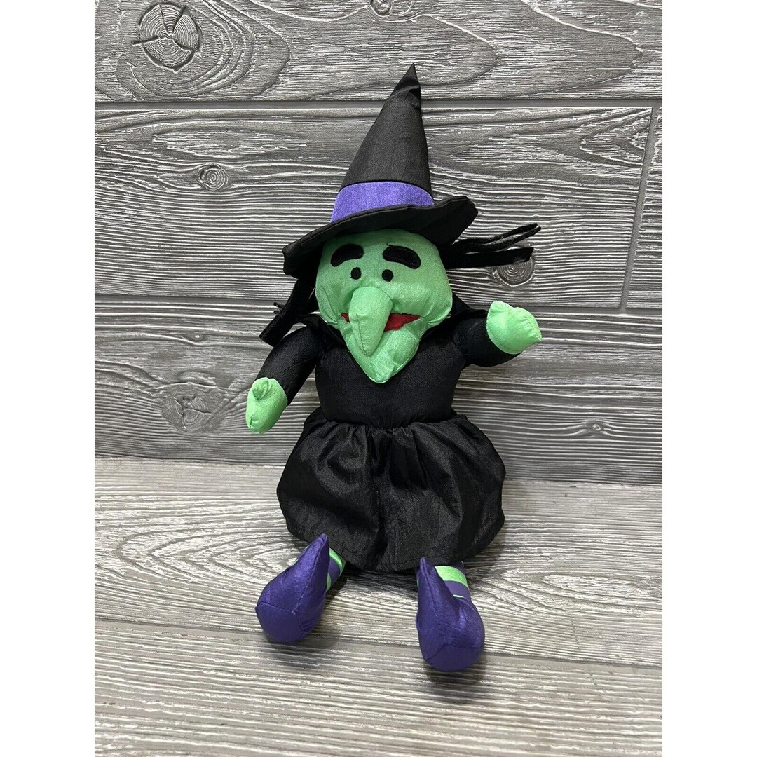 Vintage Witch Plush Parachute Style International Silver Co. Toy ...