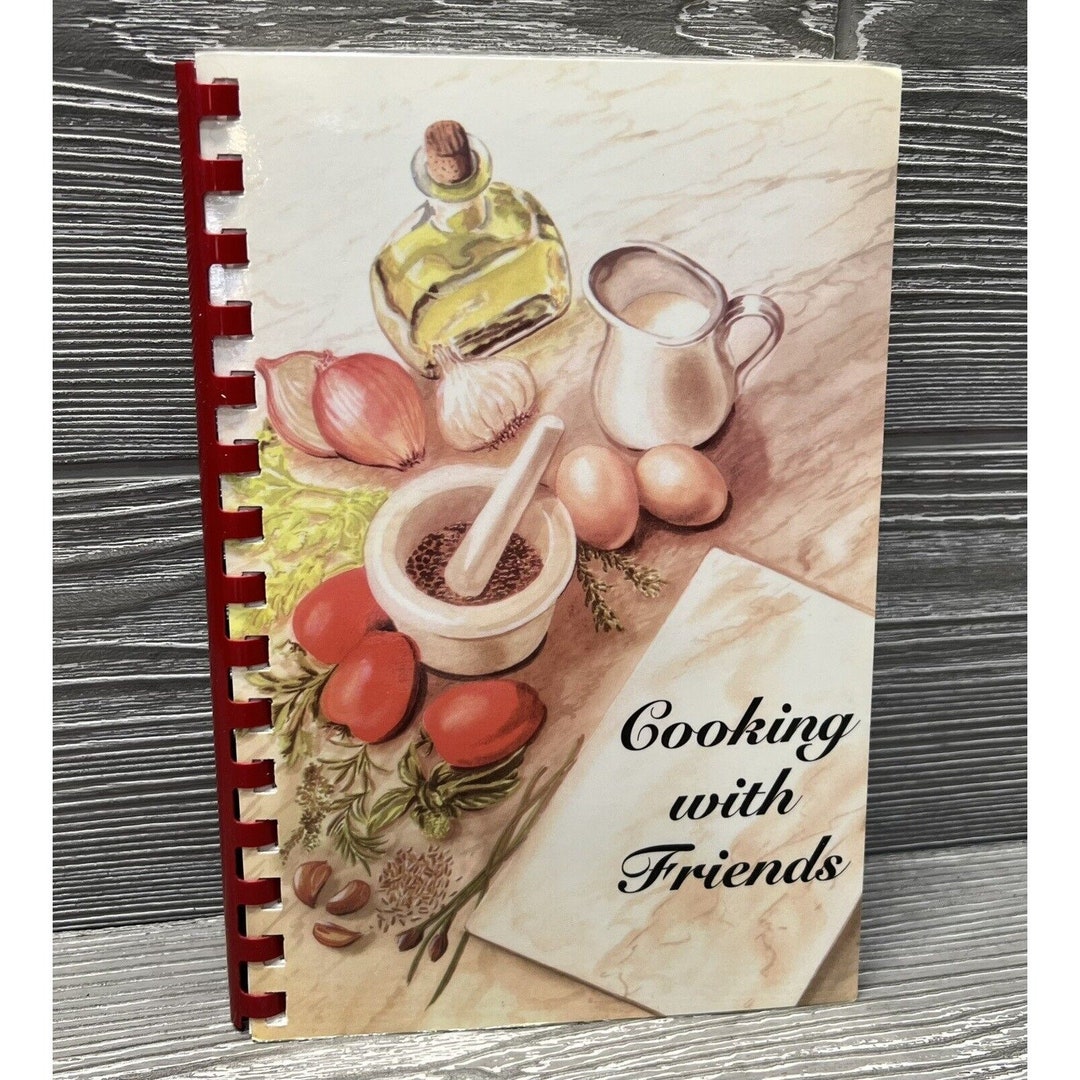 Cooking With Friends Henderson Co. Retired Teachers Vintage Cookbook ...