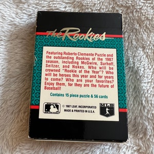 1987 Donruss the Rookies Set MLB Baseball Cards - Etsy