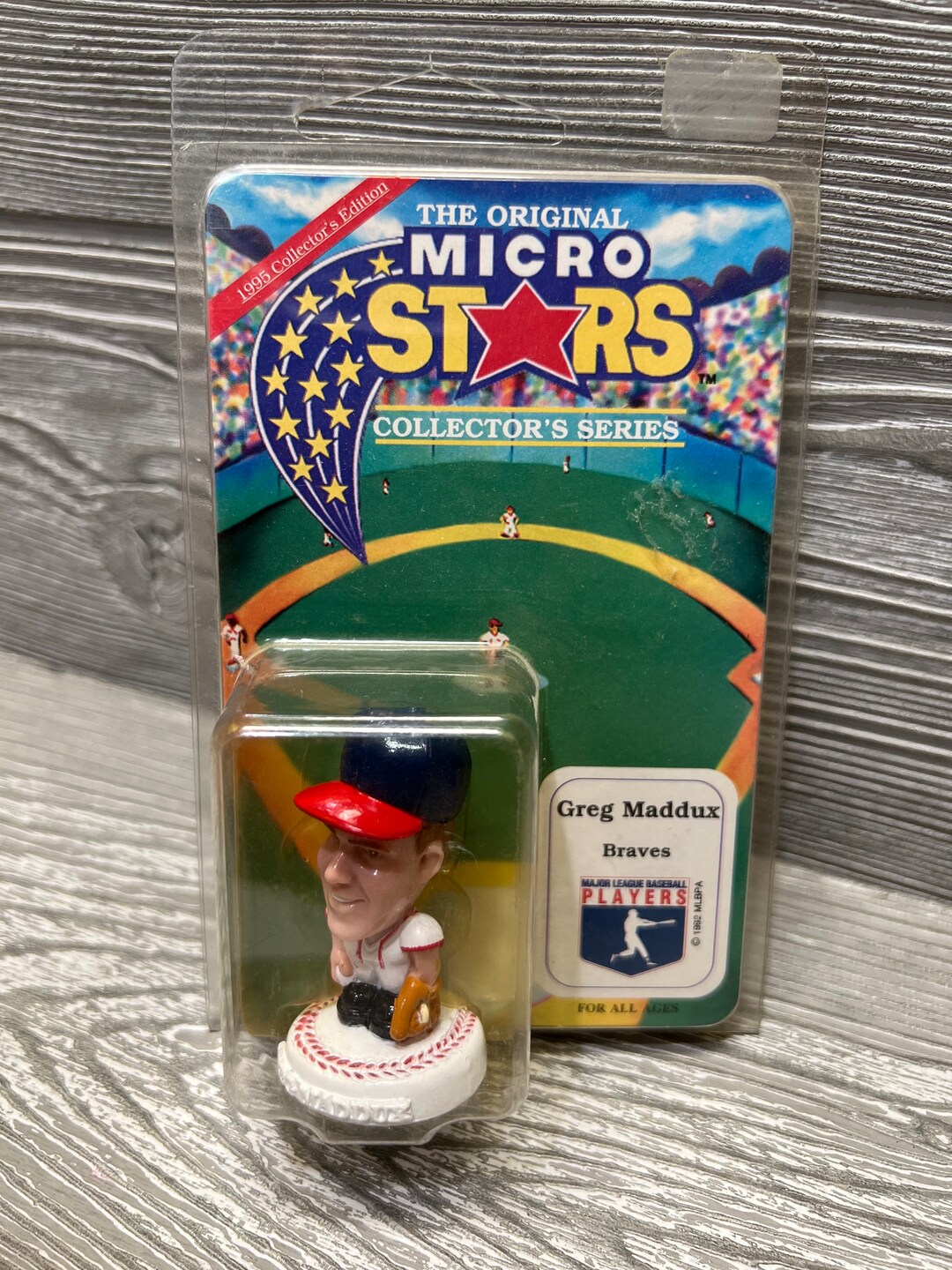1995 Microstars Greg Maddux Vintage Baseball Figure - Etsy
