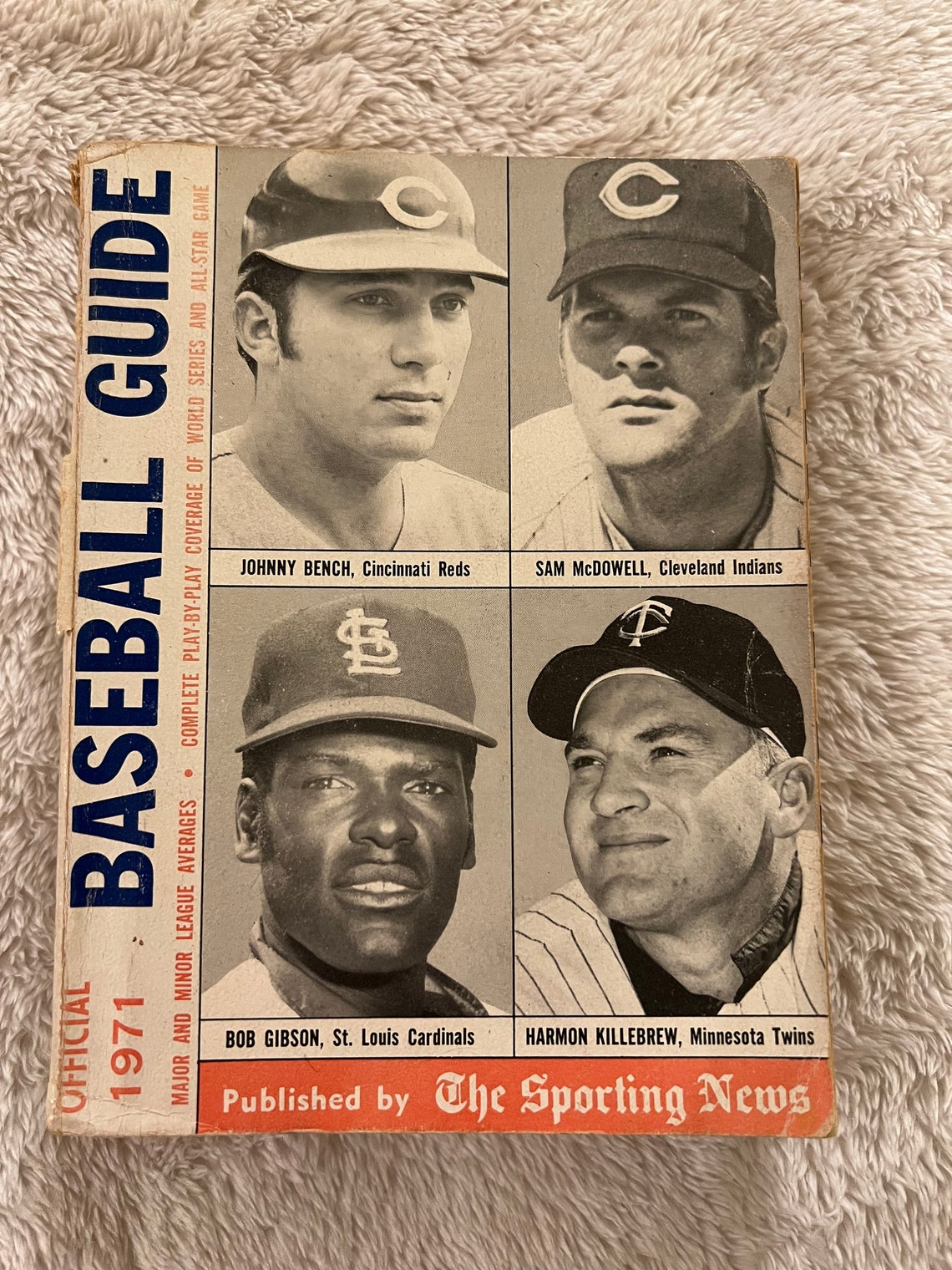 The Sporting News 1972 Official Baseball Guide Vintage MLB | Etsy