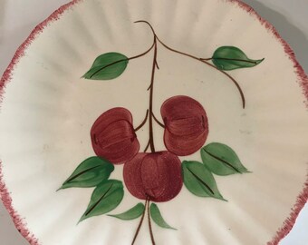 Blue Ridge Pottery Apple | Etsy