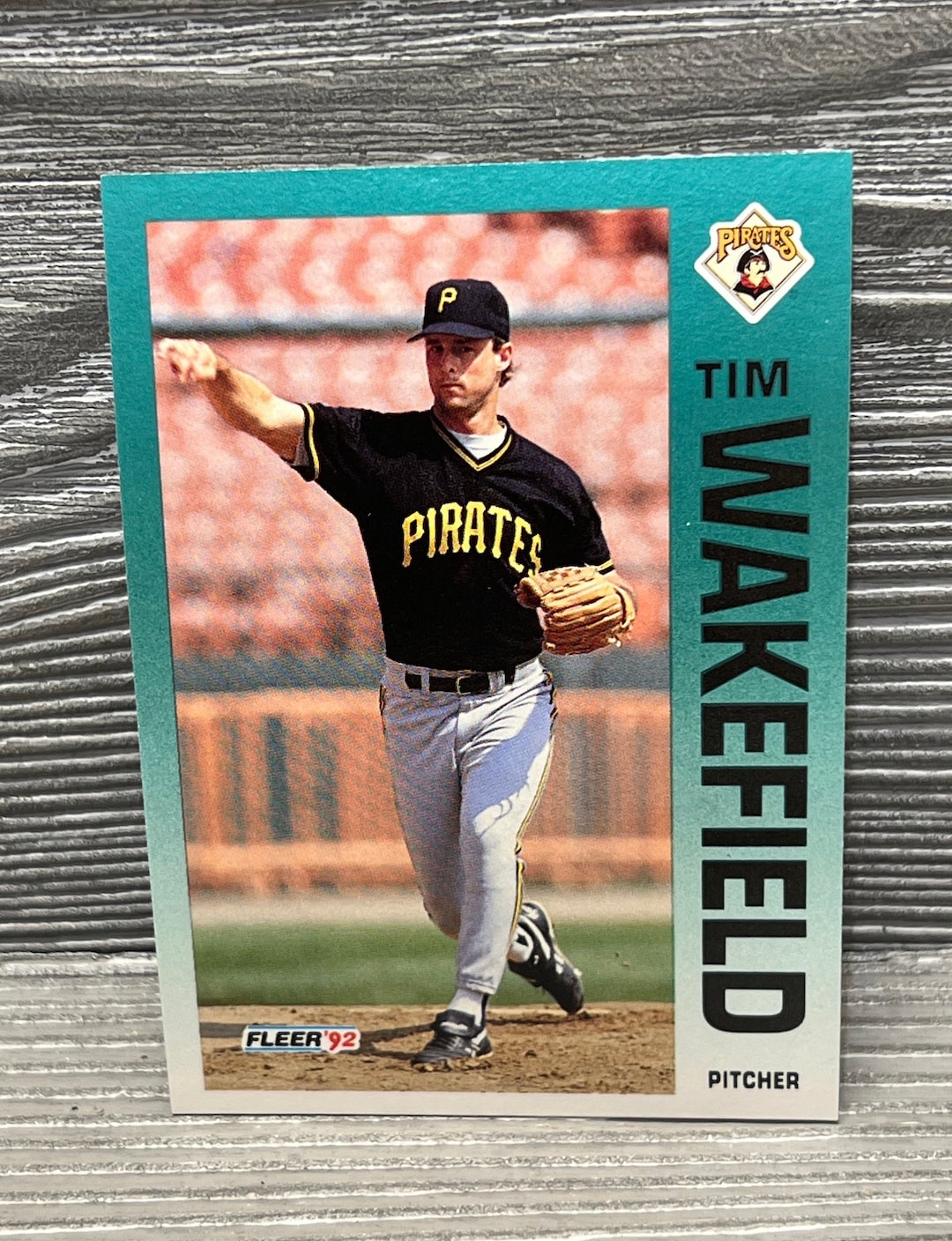 1992 Fleer Update Tim Wakefield RC #U-117 Pittsburgh Pirates Rookie ...