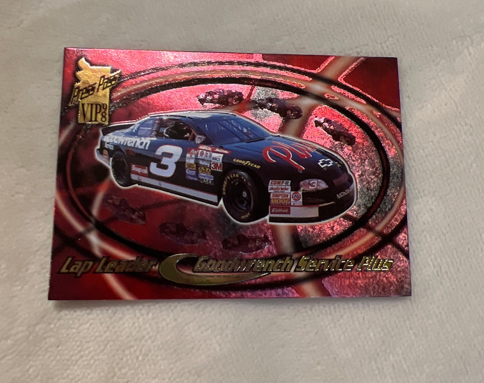 Four Dale Earnhardt 3 Car Racing Cards NASCAR - Etsy