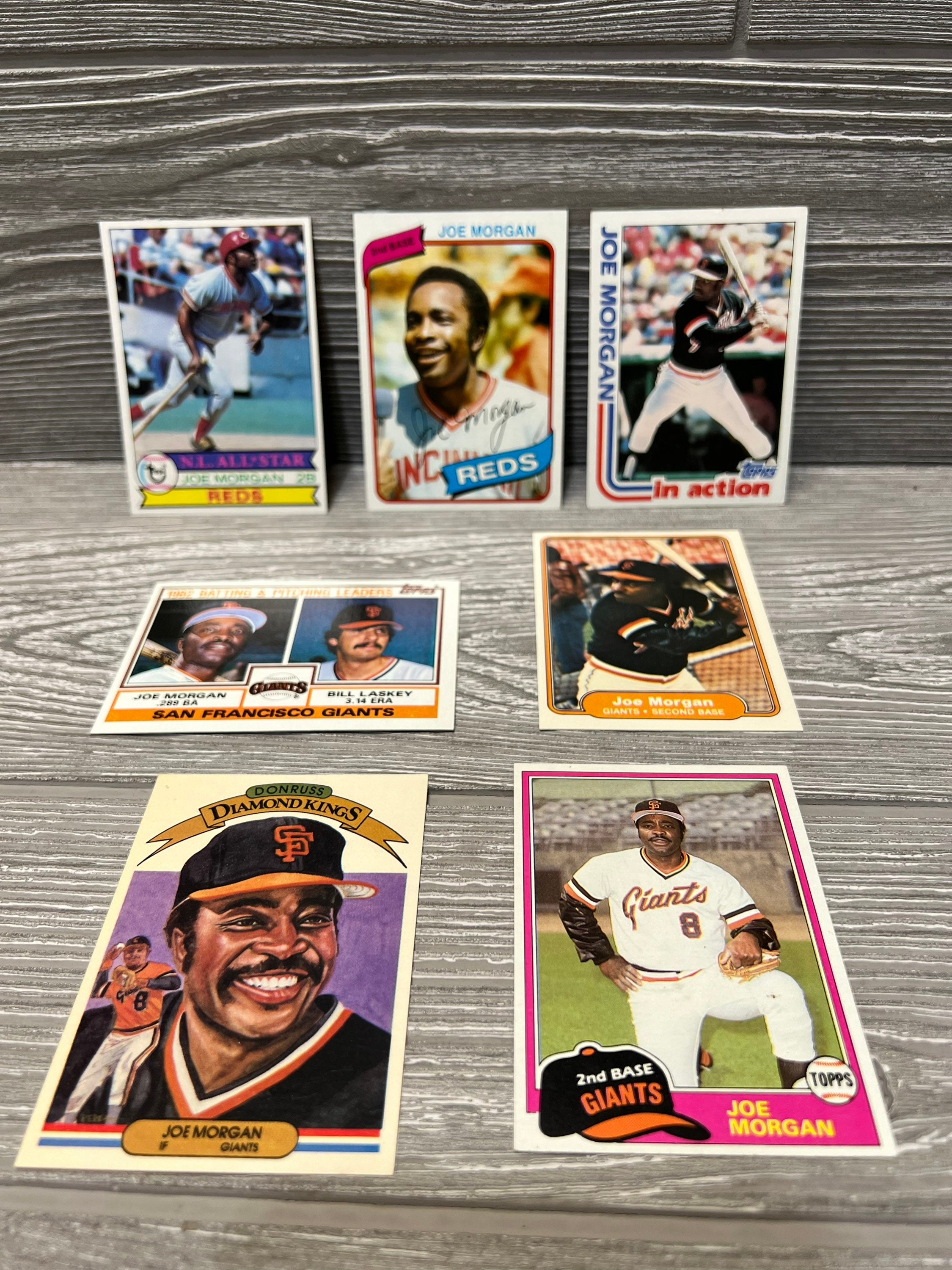 Joe Morgan Baseball Card