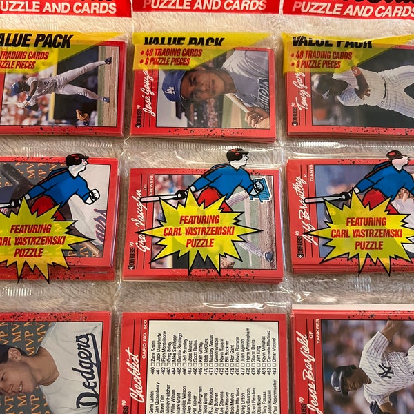 Unopened Baseball Cards - Etsy