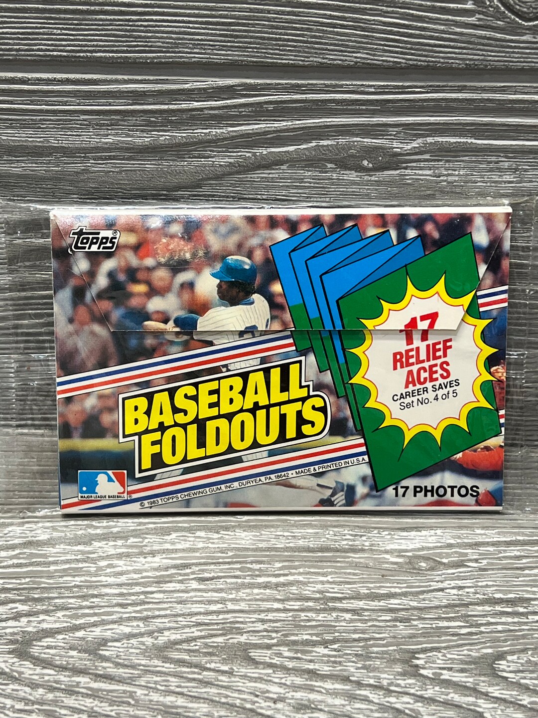 1983 Topps Baseball Fold-outs Jumbo MLB Factory Sealed Pack - Etsy