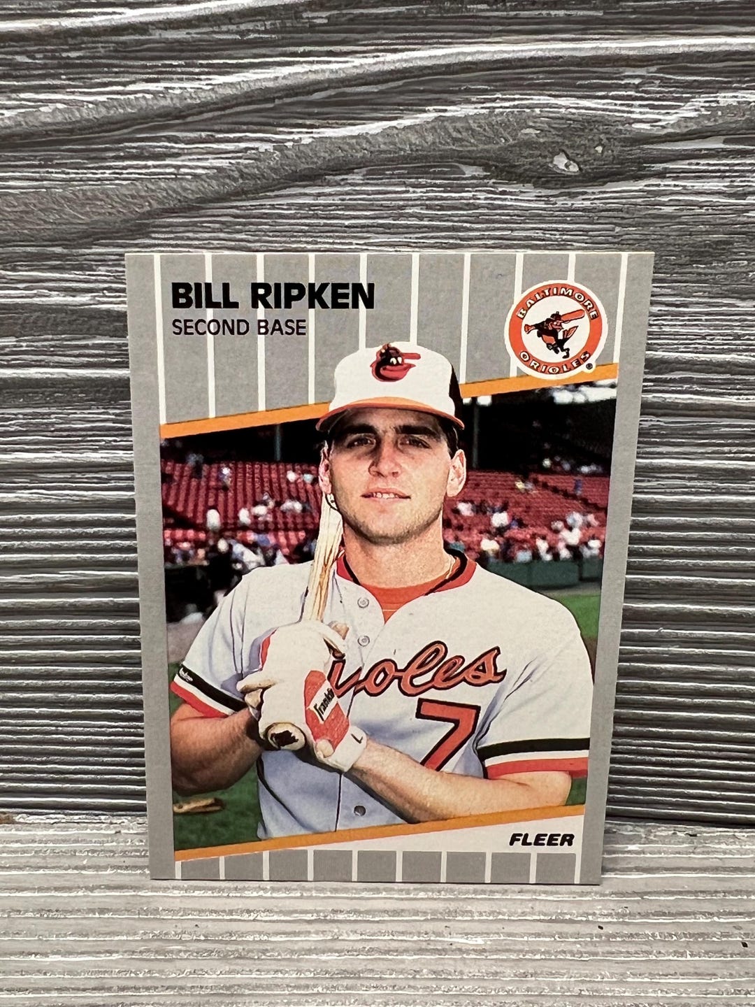 1989 Fleer Baseball Billy Ripken FF Rick Face Black Scribble Card - Etsy