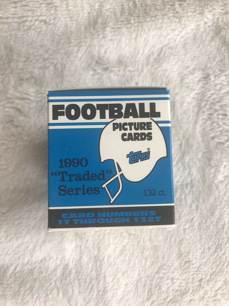 1990 Topps Football Traded Set Vintage NFL Football Cards - Etsy