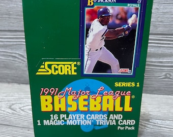 1988 Donruss Baseball Wax Box, Vintage Mlb Cards - Etsy