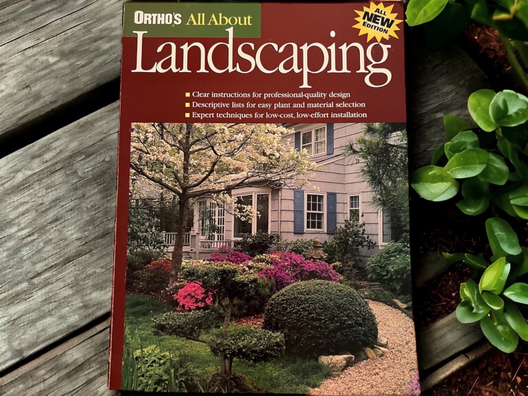 All About Landscaping How-to Book, 1995, Nature and Gardening Reference ...