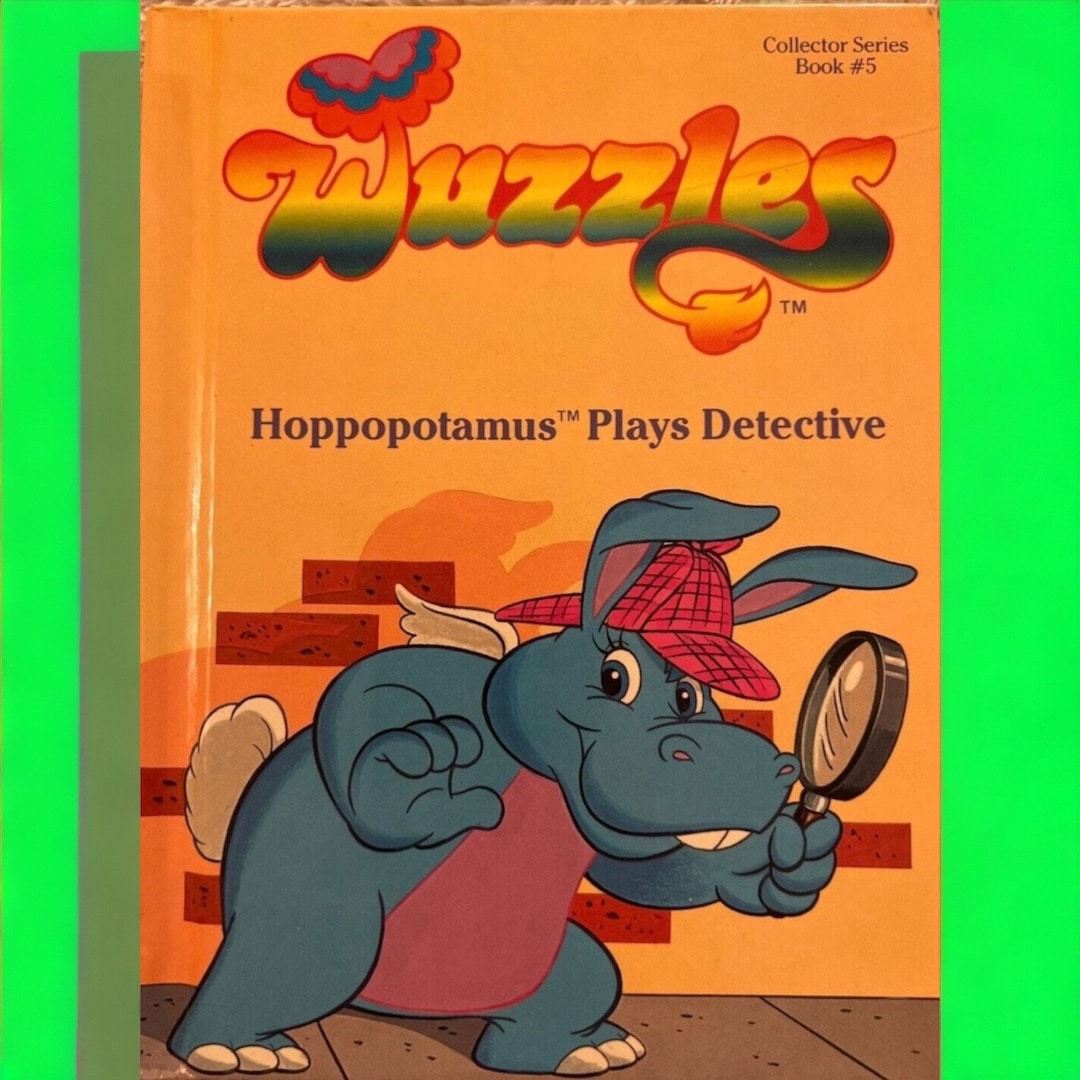 Wuzzles Hardback Children’s Book, Hoppopotamus Plays Detective ...
