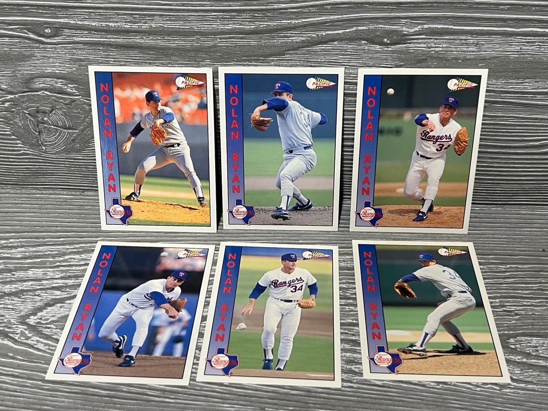 1993 Pacific Series 1 Nolan Ryan Insert Set, 6 Cards, Vintage MLB ...