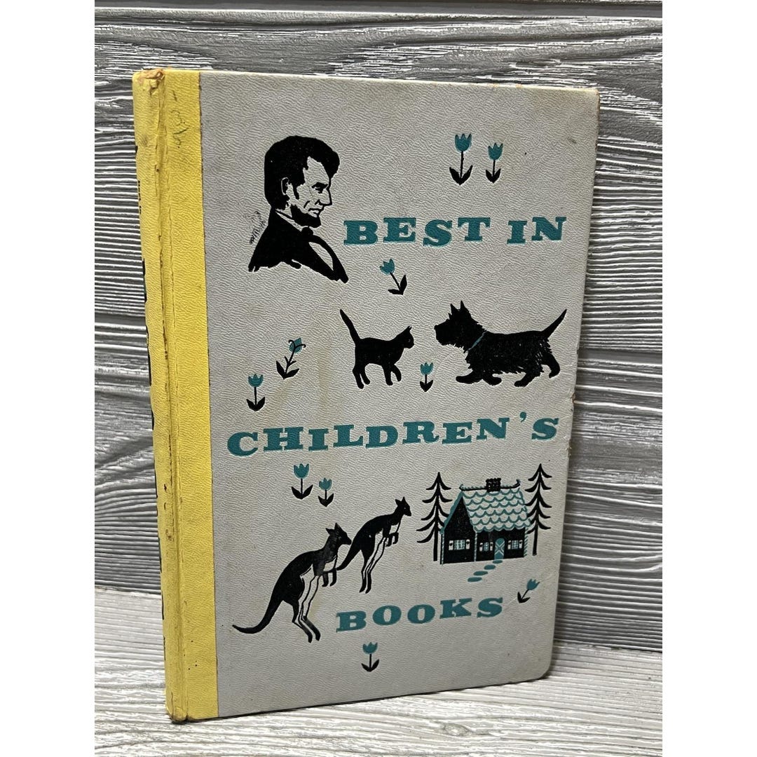 Best in Children's Books Vintage 1957 Hardcover Stories Retro Reading ...