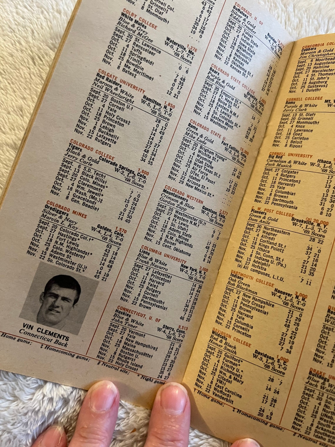 1969 Football Handbook: Vintage NFL, AFL, NCAA Ephemera - Etsy