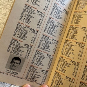 1969 Football Handbook: Vintage NFL, AFL, NCAA Ephemera - Etsy