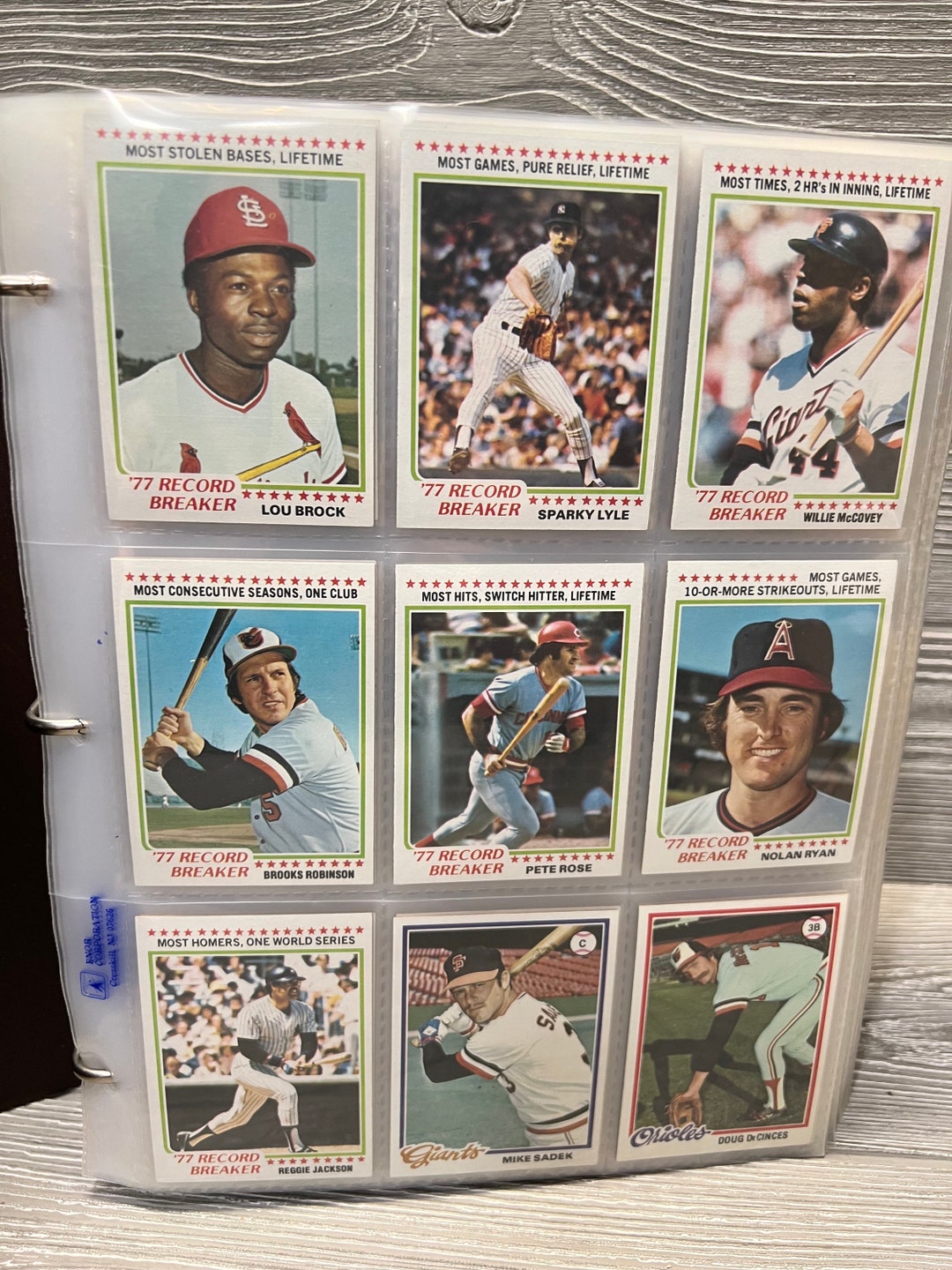 1978 Topps Baseball Complete Set: Murray, Molitor/trammell, Morris ...