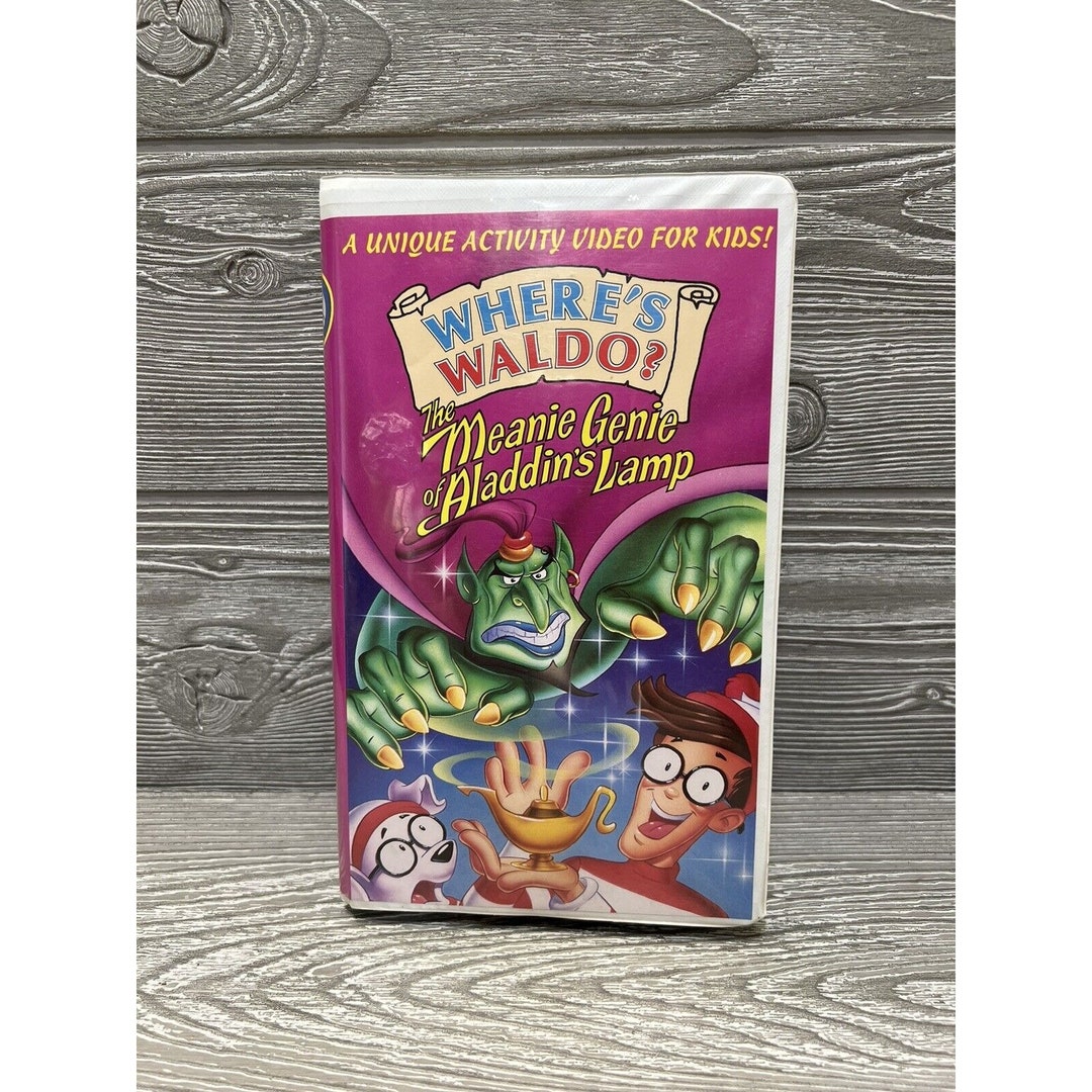 Where's Waldo and the Meanie Genie of Aladdin's Lamp VHS Video ...
