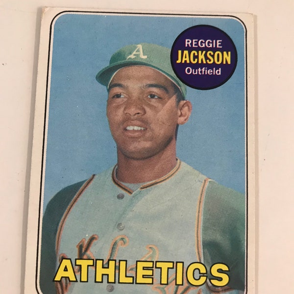 Reggie Jackson Baseball Cards - Etsy