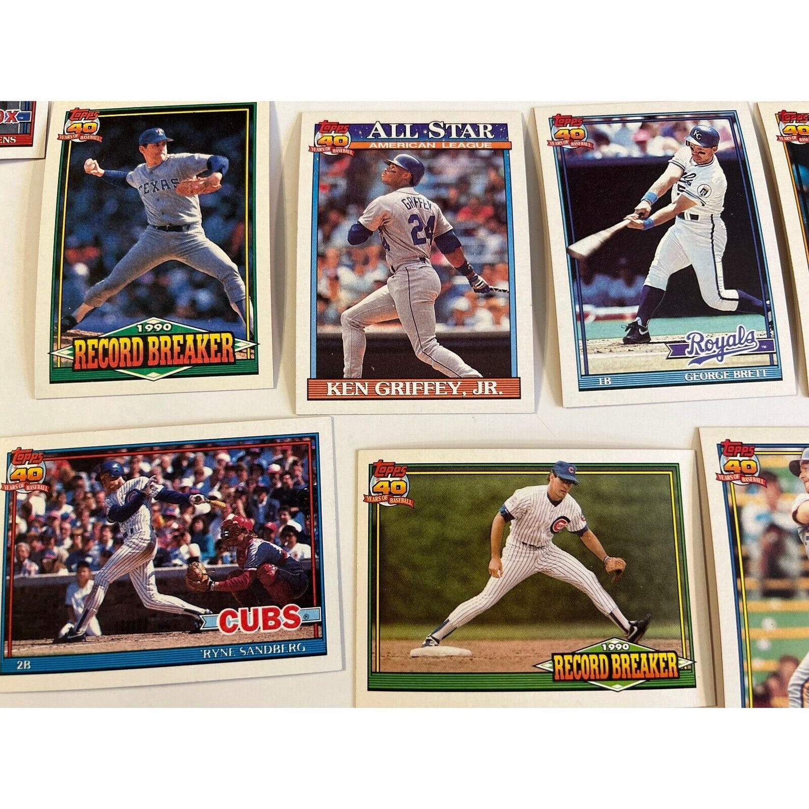 1991 Topps Baseball Near Complete Set Chipper Jones RC - Etsy