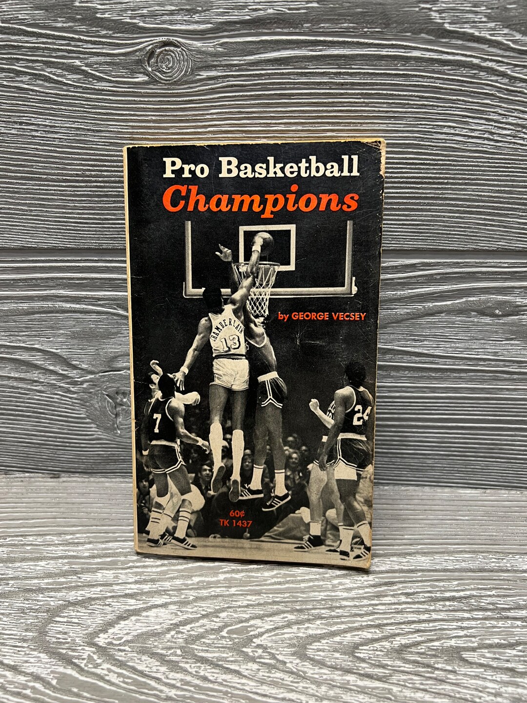 Pro Basketball Champions George Vecsey Paperback Book 1970 Scholastic ...