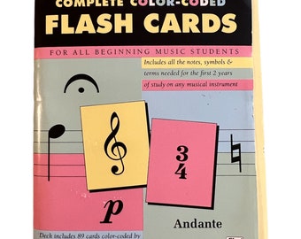 Music Teaching Cards - Etsy