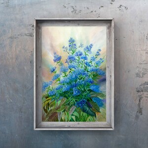 Hand-painted Floral Oil Painting: Colorful Flower Bouquet Wall Art - Etsy