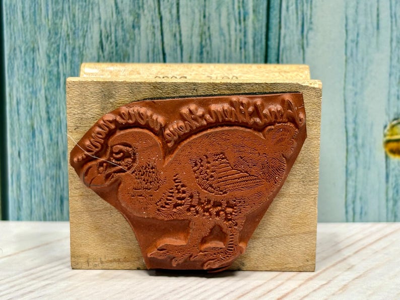 Vintage Dodo Rubber Stamp - All Night Media #861E - Card Making - Etsy