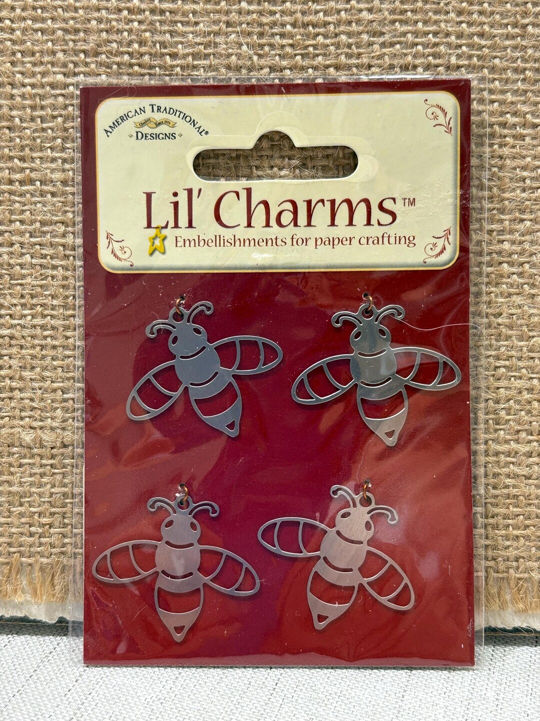 Vintage Bee Metal Charms · Lil Charms · Paper Craft Embellishments ...