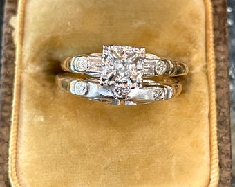 1950s Wedding Ring - Etsy