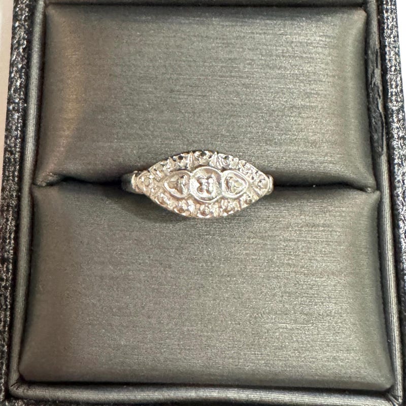 Used Vintage Princess Ring - Etsy