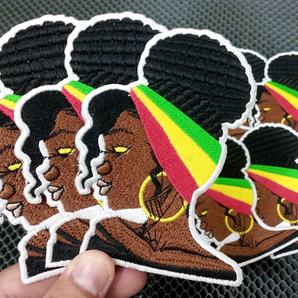 African American Iron Patch - Etsy
