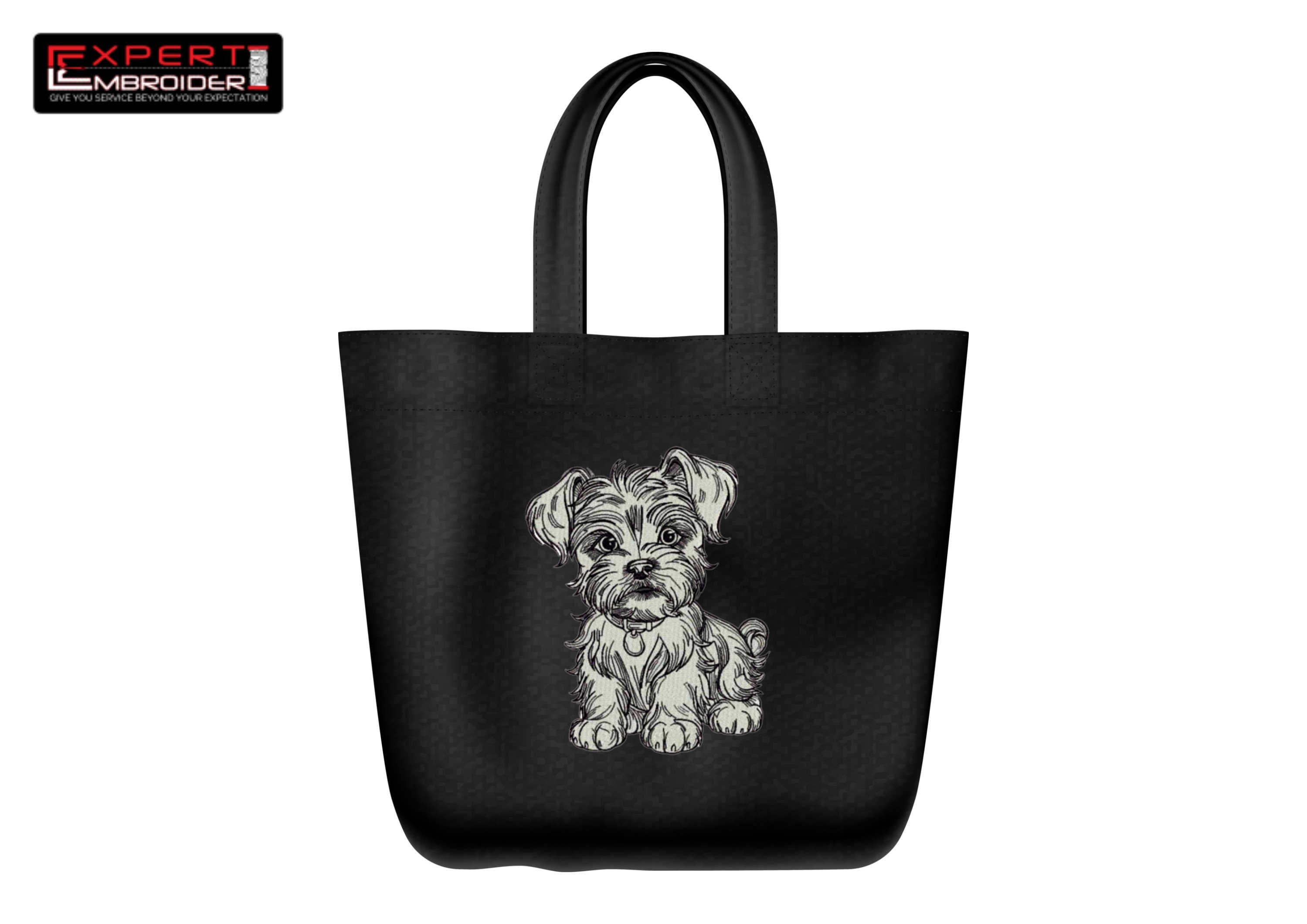 Yorkshire Terrier Dog Embroidery Designs Machine Embroidery Digital ...