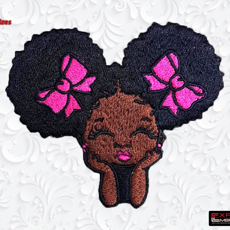 Afro Puff Patch - Etsy