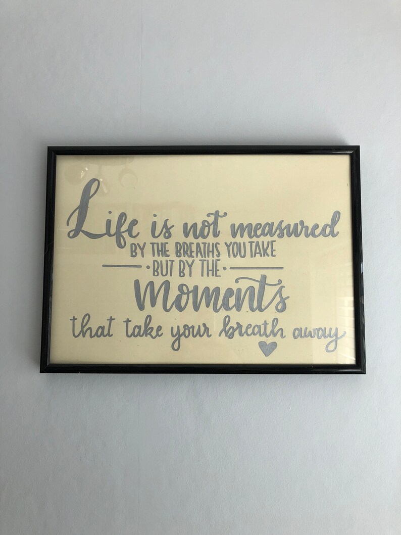 A4 Custom Handwritten Prints | Etsy