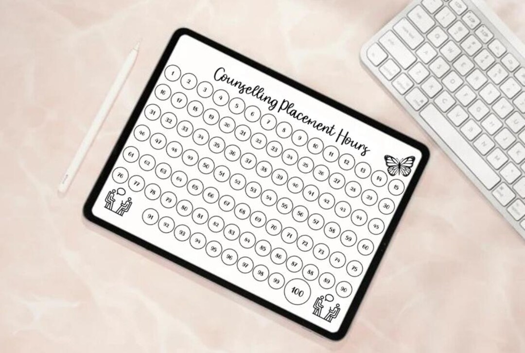 Trainee Student Placement Hours Tracker - Counsellor, Midwife, Nurse ...