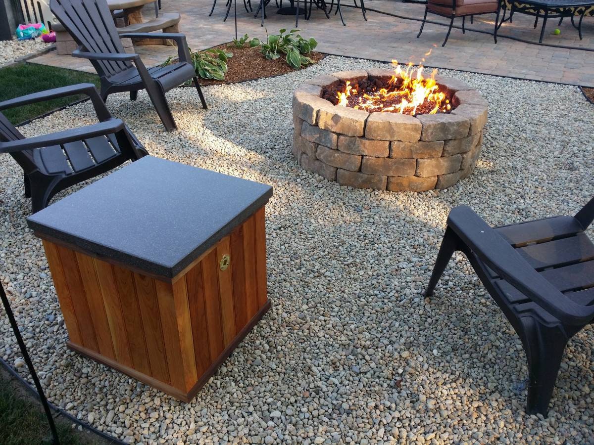 CK+ Universal Propane Complete Deluxe DIY Fire Pit Kit - Includes ...
