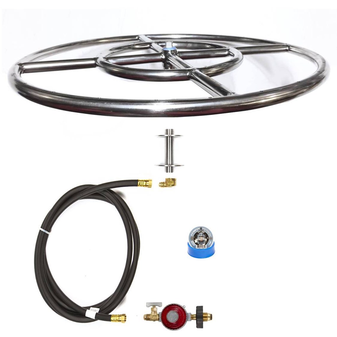CK Universal Propane Complete BASIC Fire Pit Kit and Choice of Gas ...