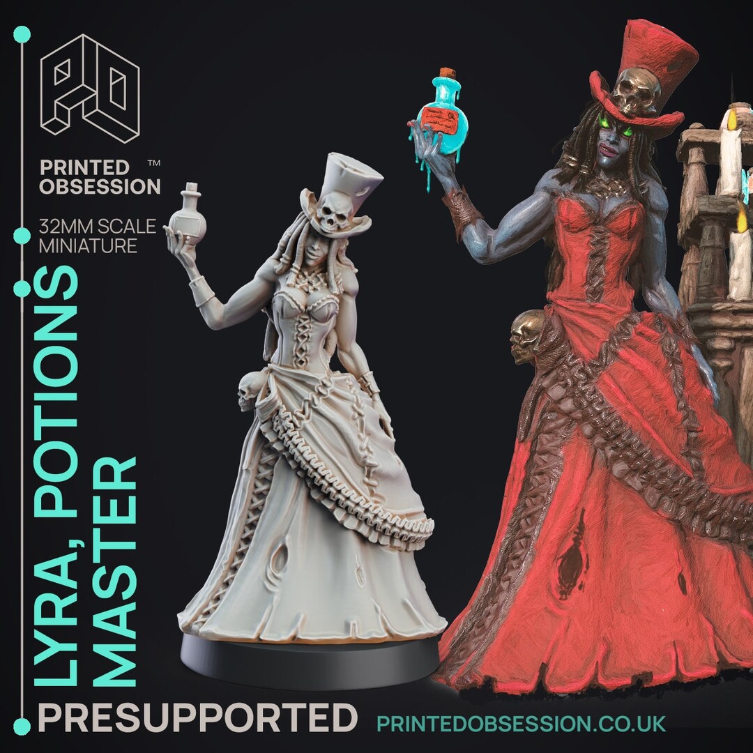 Lyra, Potions Master | Printed Obsession | Puppet Show | D&D and Other ...