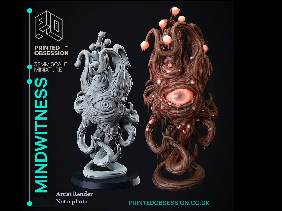 Mind Witness Printed Obsession Monsters of the Multiverse Dnd and ...