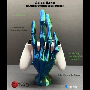 Alien Hand Game Controller Holder | Space Theme | Outer Space | Stlflix ...