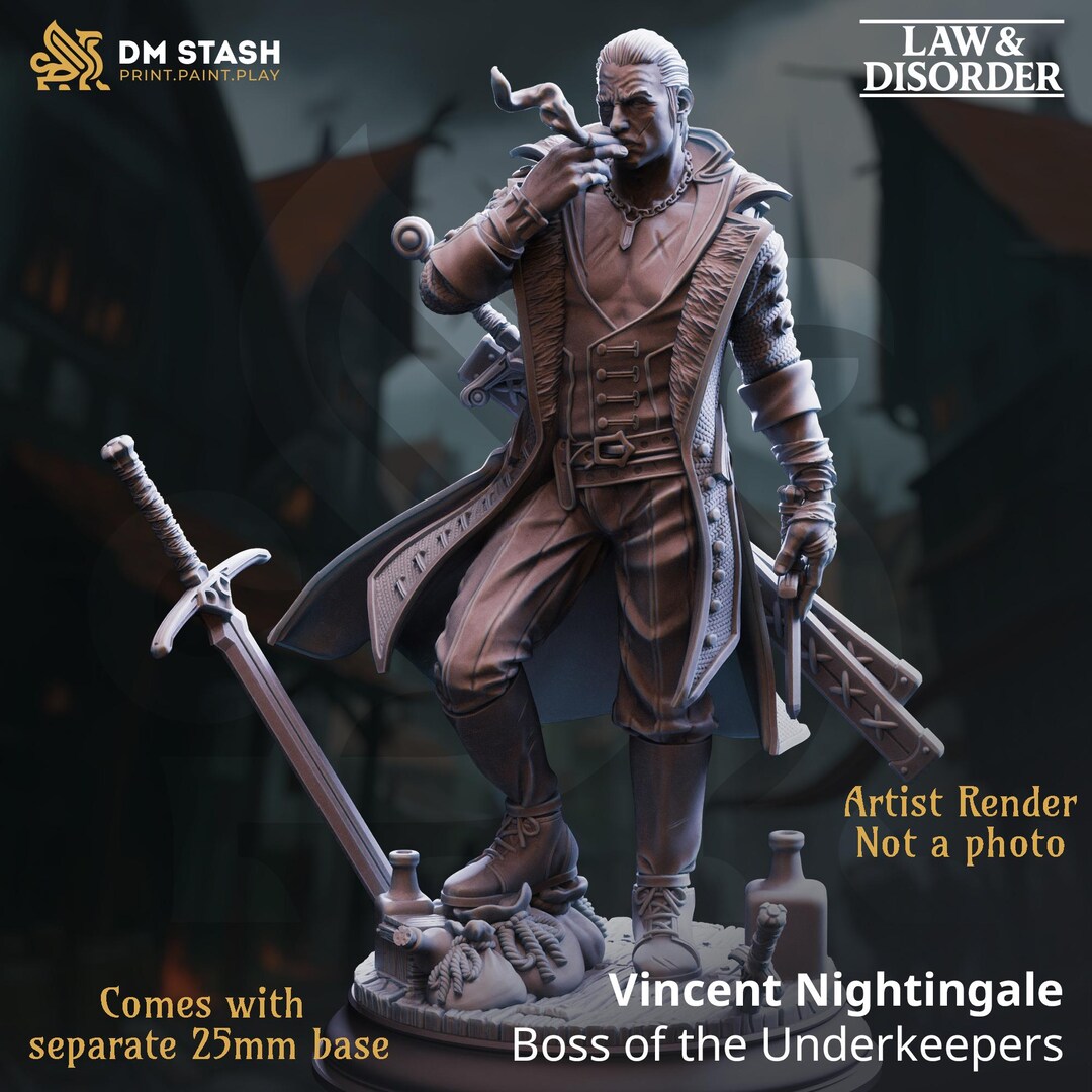 Hex Hunter Mob Boss | Vincent Nightingale | Law and Disorder | DM Stash ...